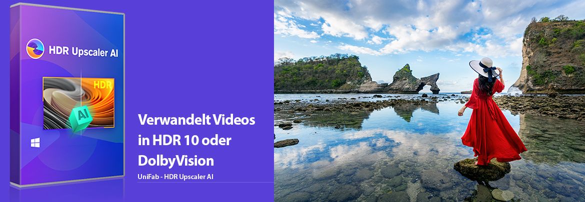 UniFab HDR Upscaler AI - Video-Software erzeugt HDR10 und Dolby Vision Videos MT66